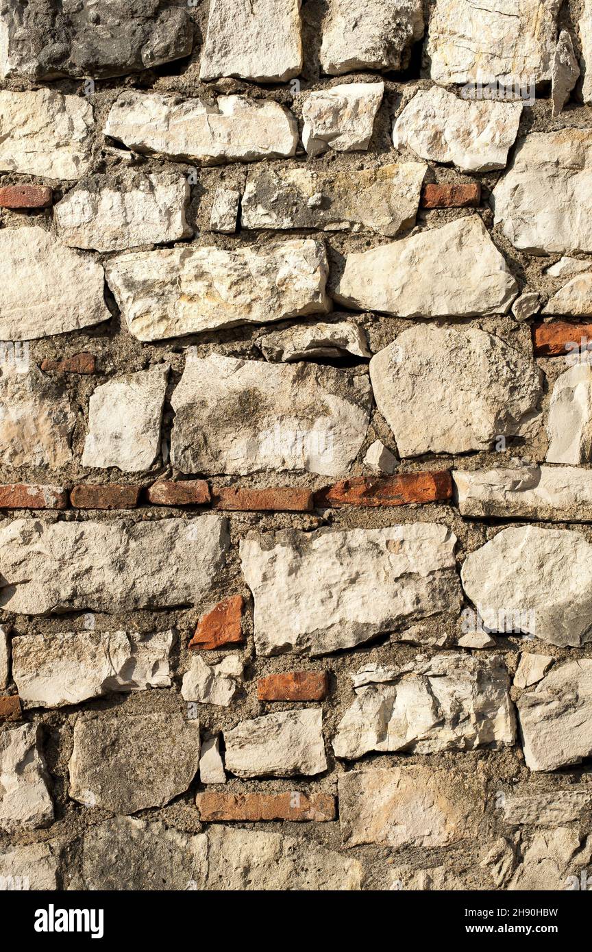 Texture of old rock wall for background Stock Photo - Alamy