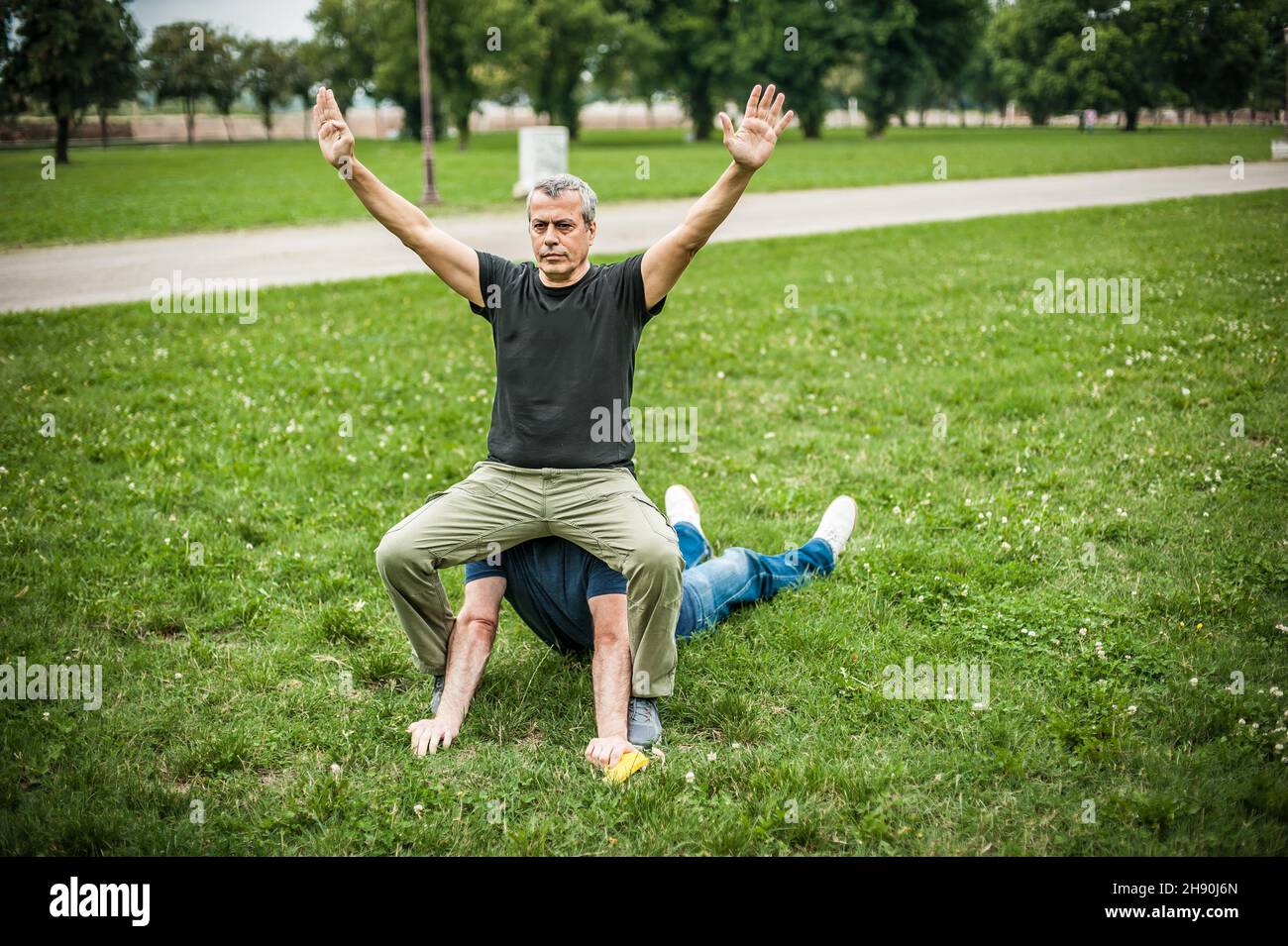 Heaven with gun hi-res stock photography and images - Alamy