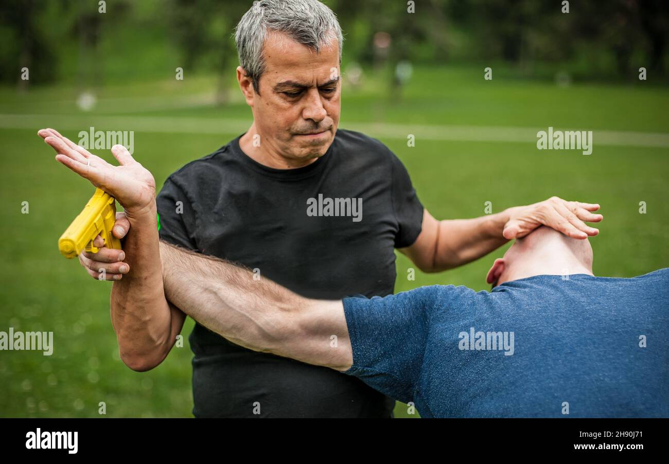 Weapon retention hi-res stock photography and images - Alamy