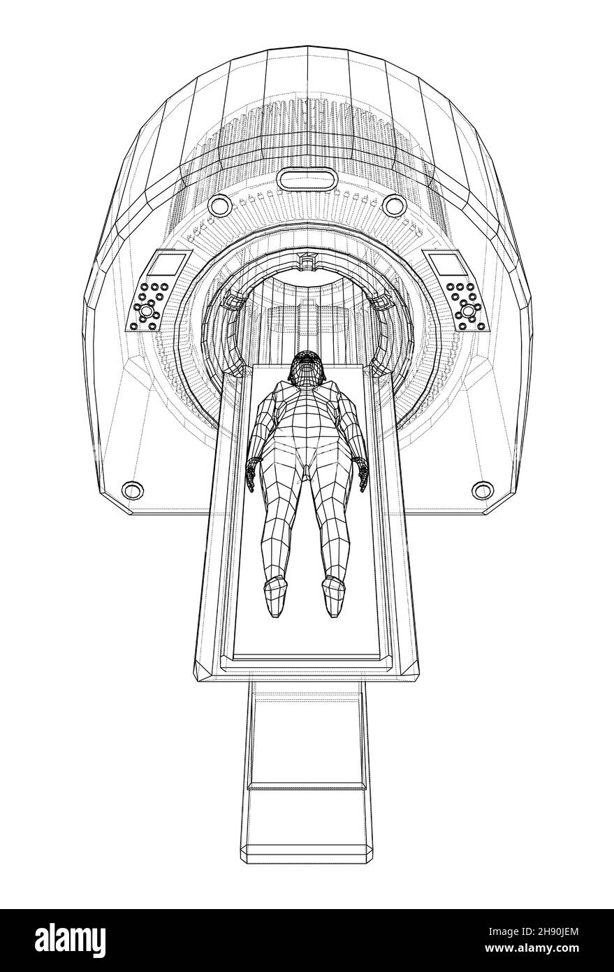 Hospital room bed patient modern Black and White Stock Photos & Images ...