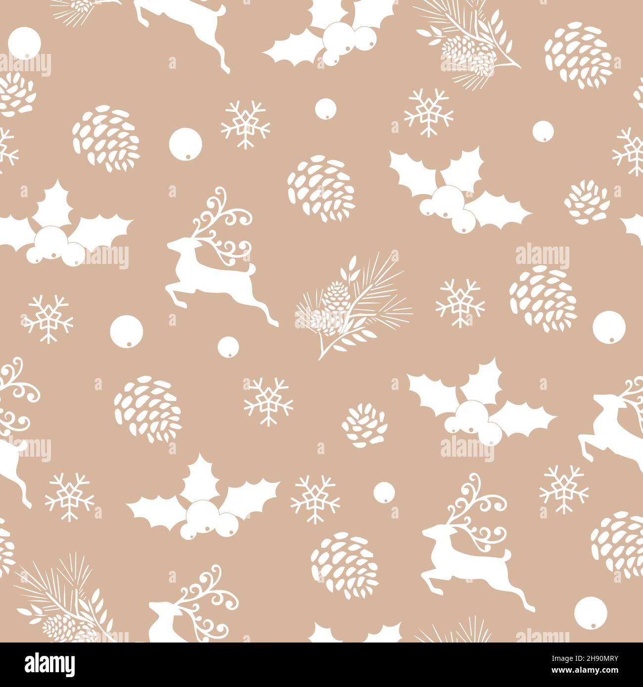 Minimal composition pattern christmas Stock Vector Images - Alamy