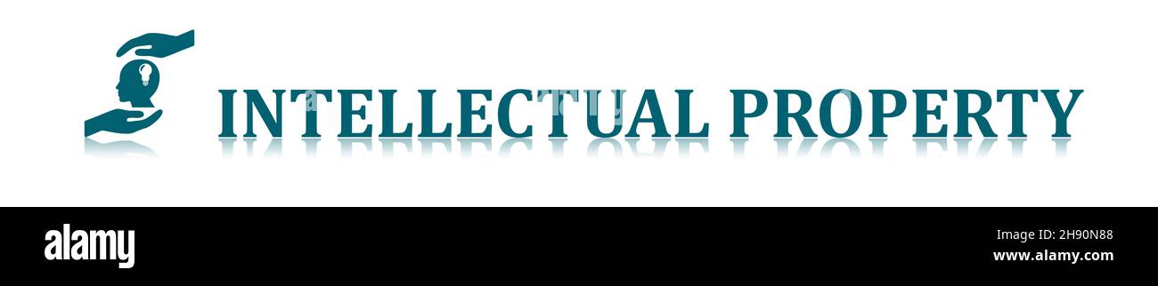 Illustration of an intellectual property concept Stock Photo - Alamy