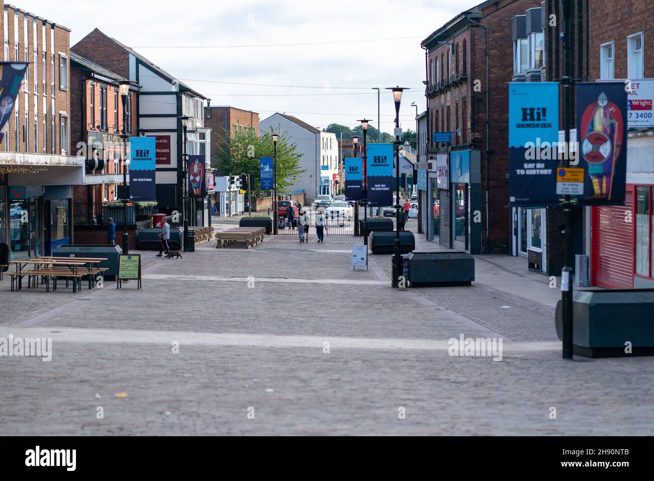 Ormskirk is a market town in West Lancashire, England, 13 miles north ...