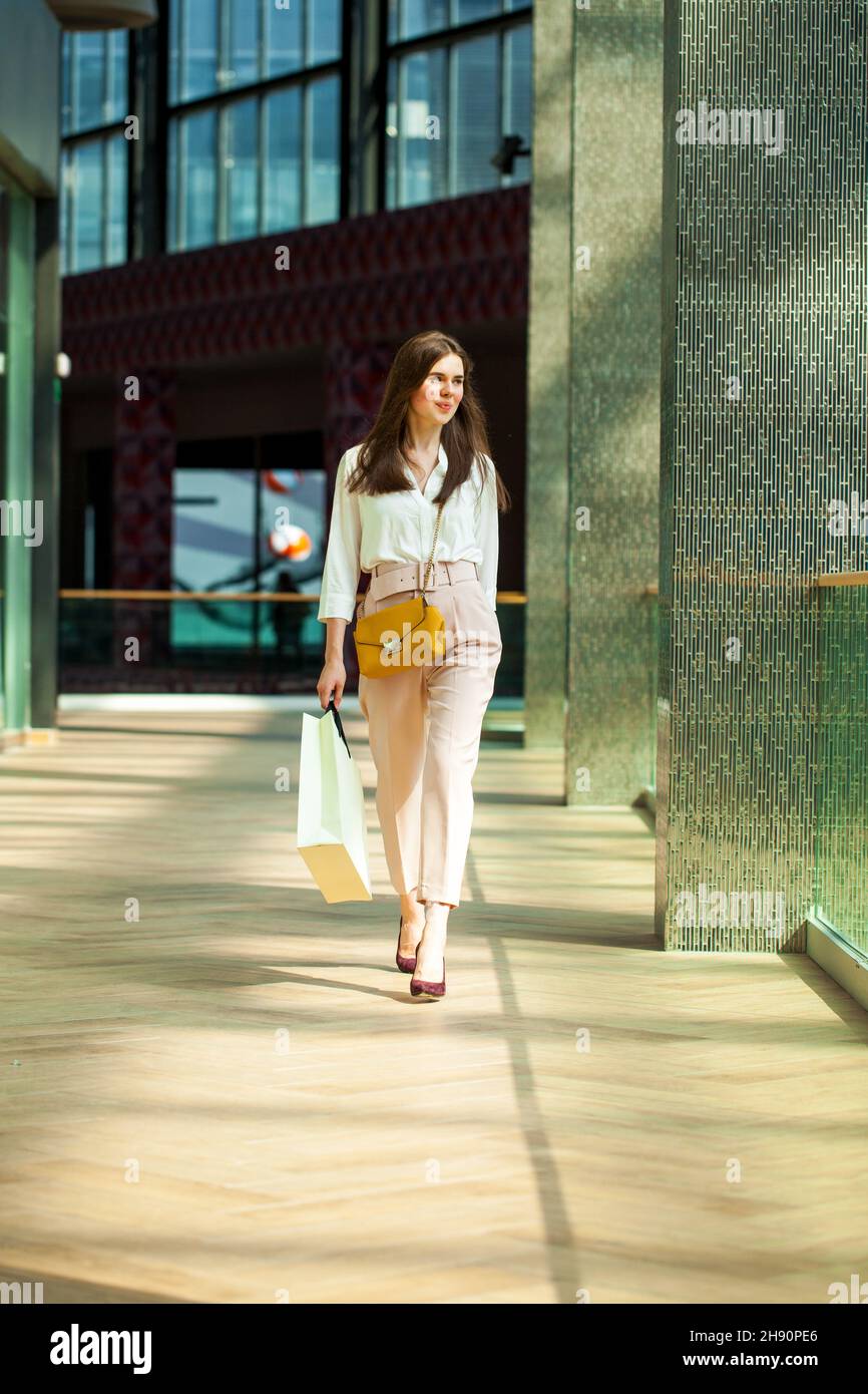 Beautiful girl walking hi-res stock photography and images - Alamy