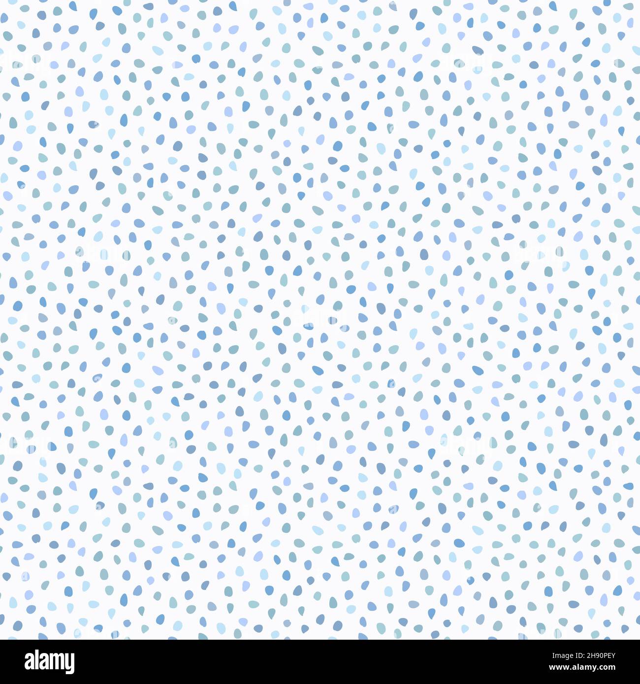 Seamless background with blue random elements. Abstract ornament ...