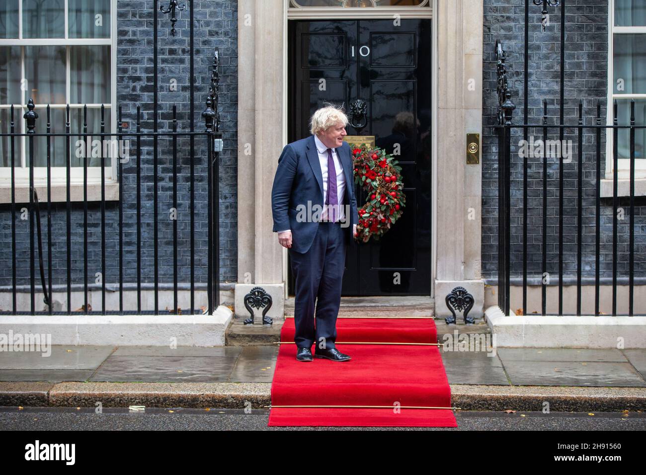 London, England, UK. 3rd Dec, 2021. UK Prime Minister BORIS JOHNSON ...