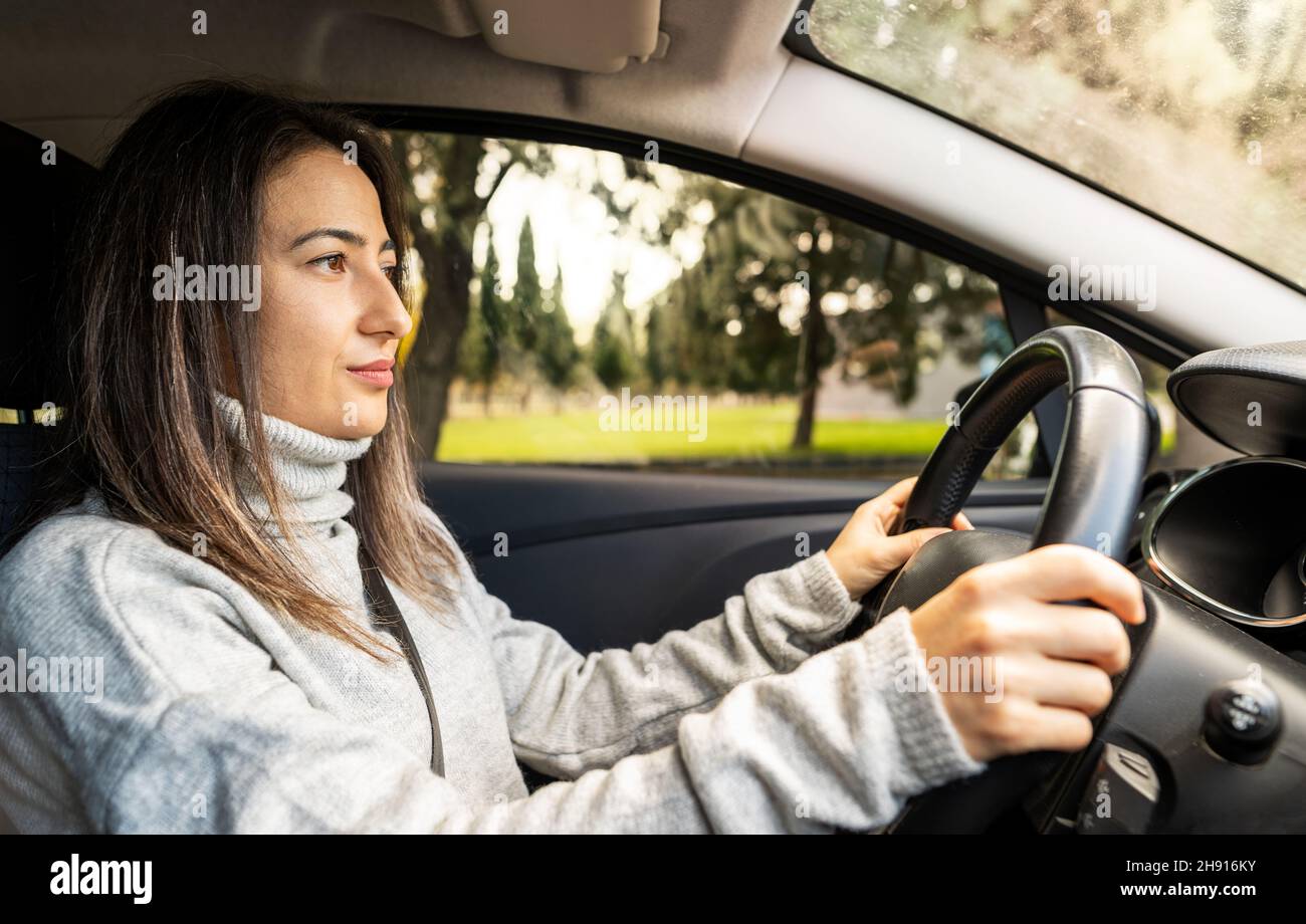 Safe driving rural concept hi-res stock photography and images - Alamy