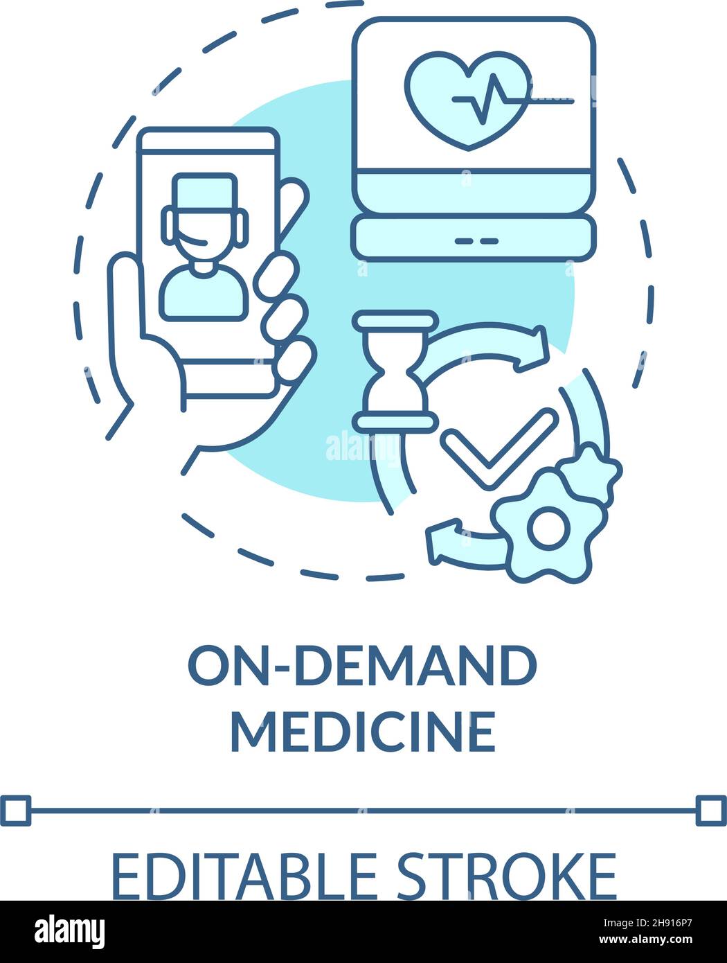 Digitalization medical care concept hi-res stock photography and images ...