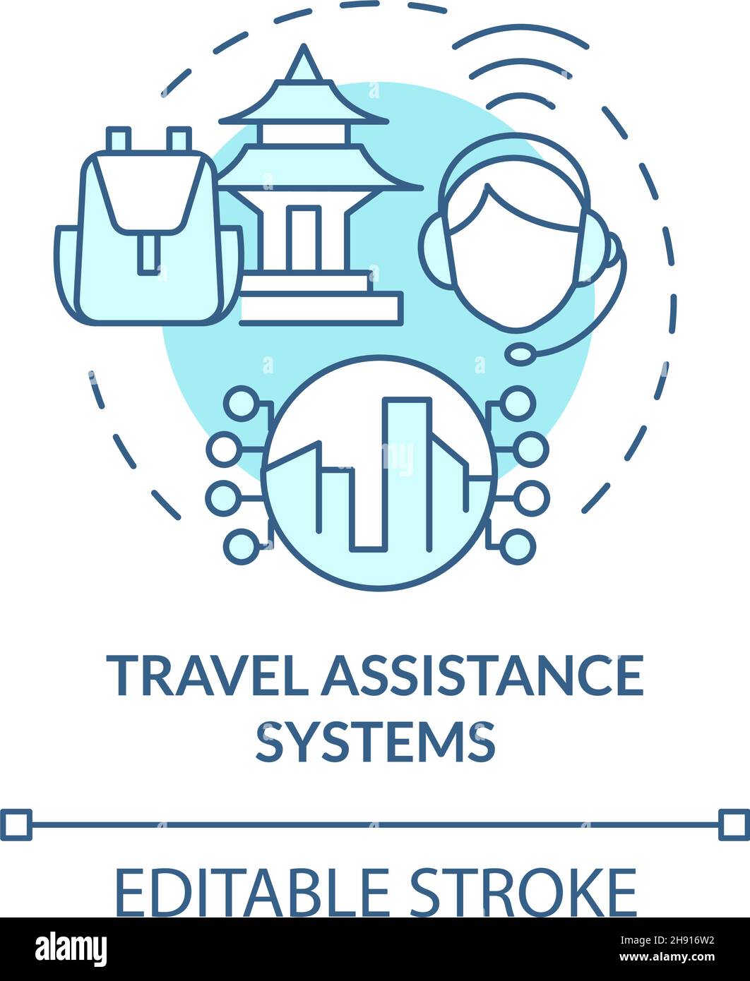 Travel booking system Cut Out Stock Images & Pictures - Alamy