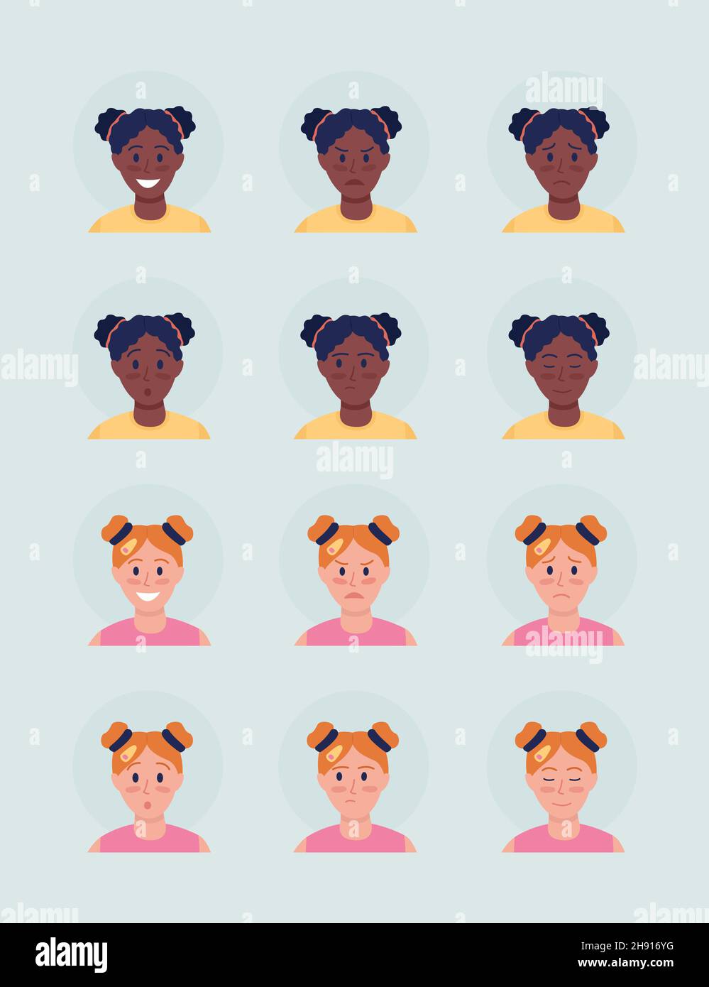 African child different expressions hi-res stock photography and images ...