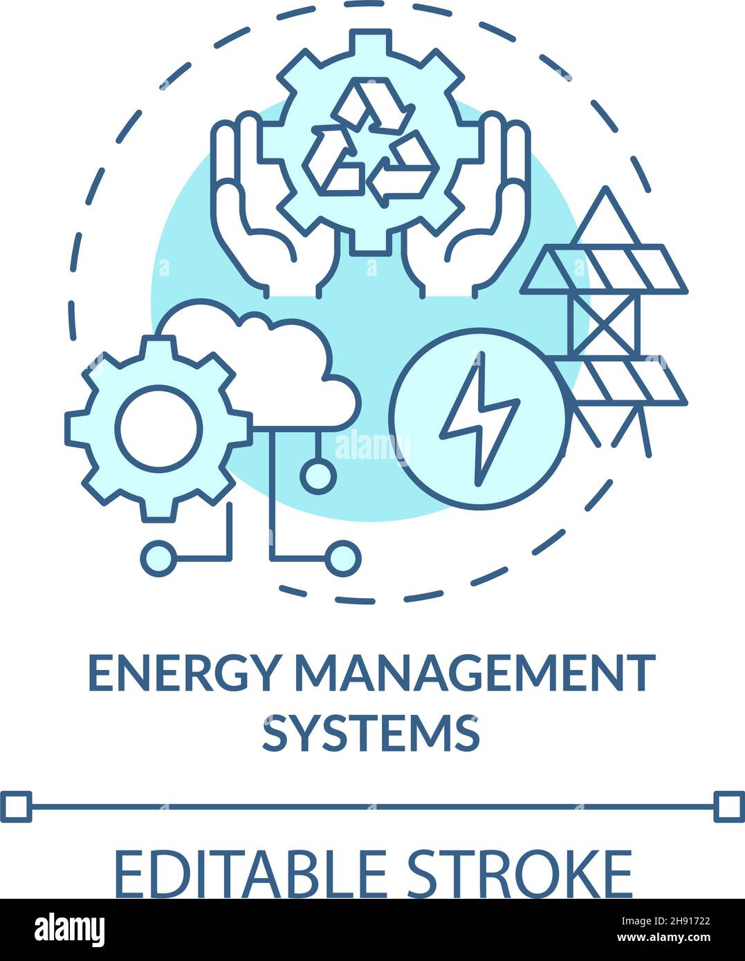 Management and digitalization Cut Out Stock Images & Pictures - Alamy