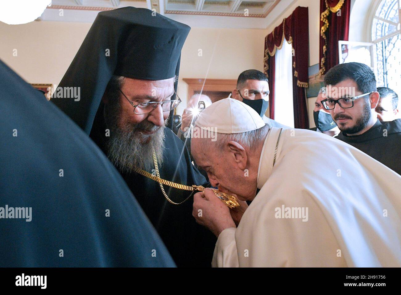 Chrysostomos ii the orthodox archbishop of cyprus hi-res stock ...