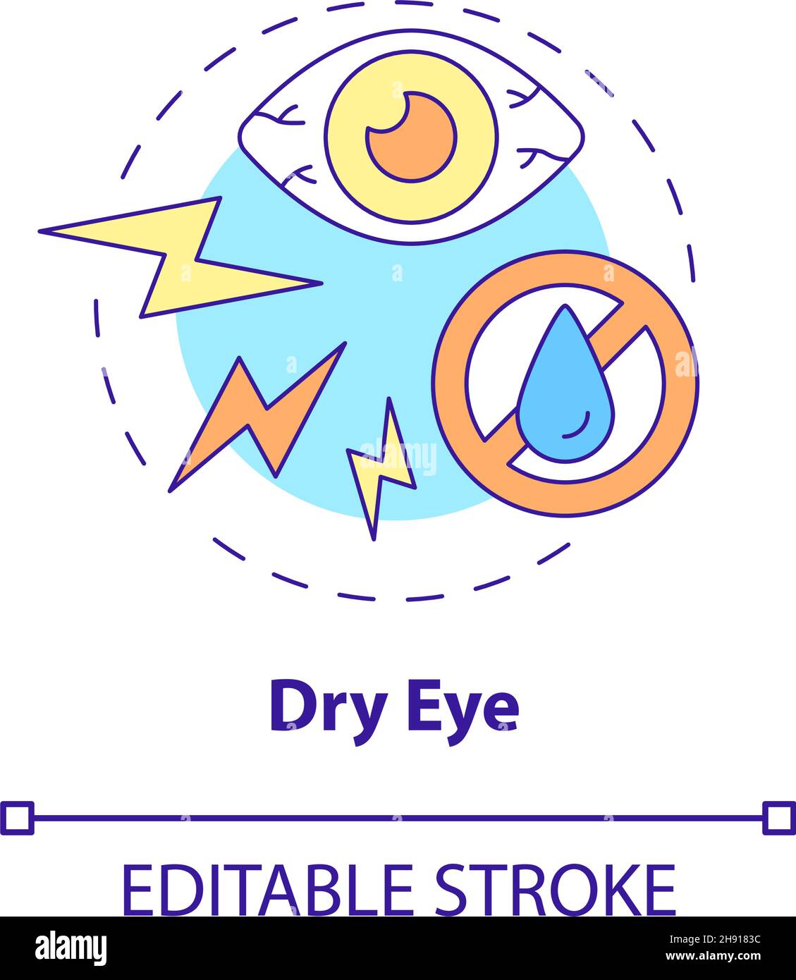 Lined eye Stock Vector Images - Alamy