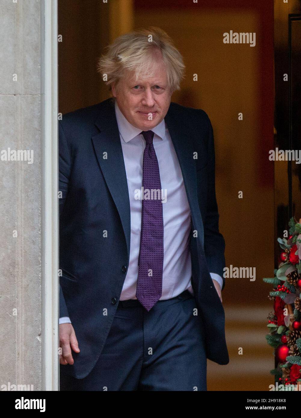 London, England, UK. 3rd Dec, 2021. UK Prime Minister BORIS JOHNSON ...