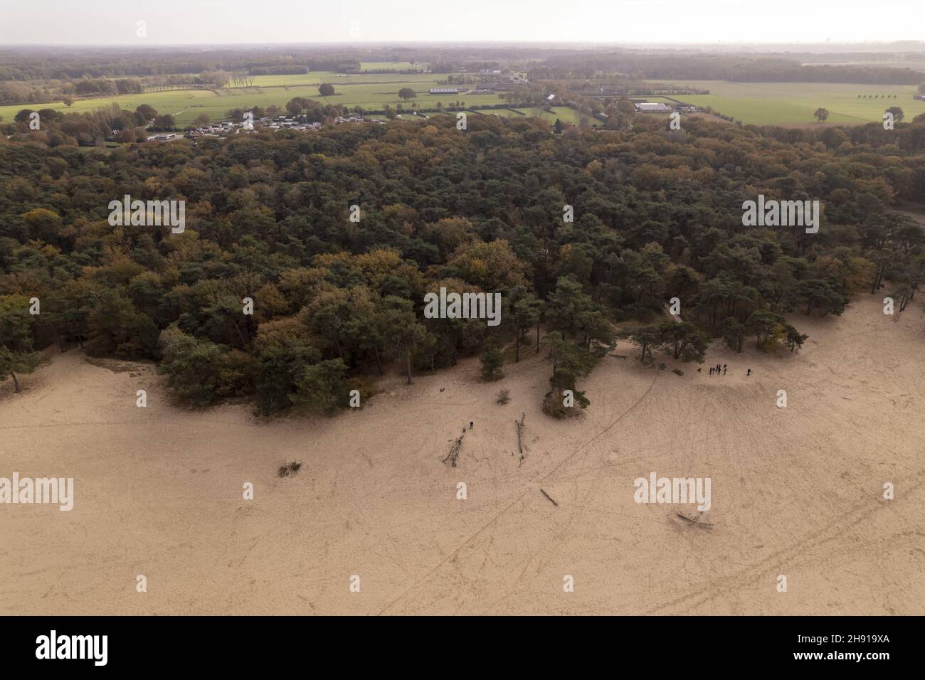 Aerial beautiful sand drift dunes hi-res stock photography and images ...