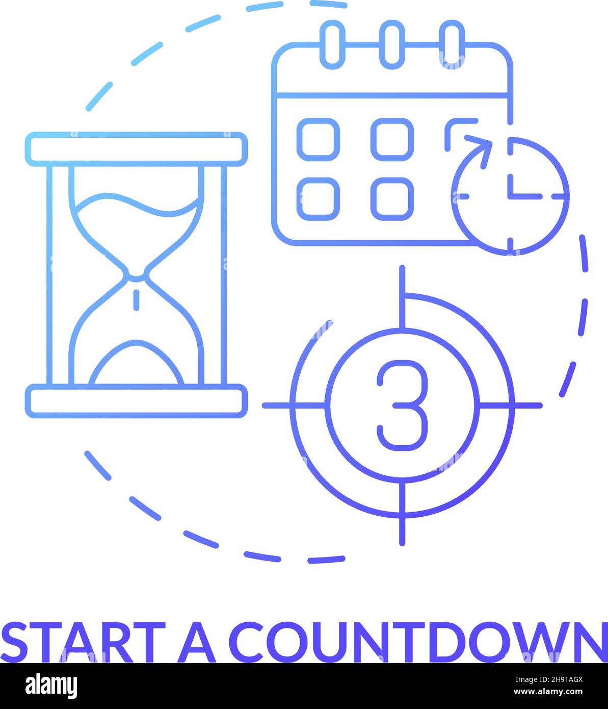 Countdown to launch Stock Vector Images - Alamy