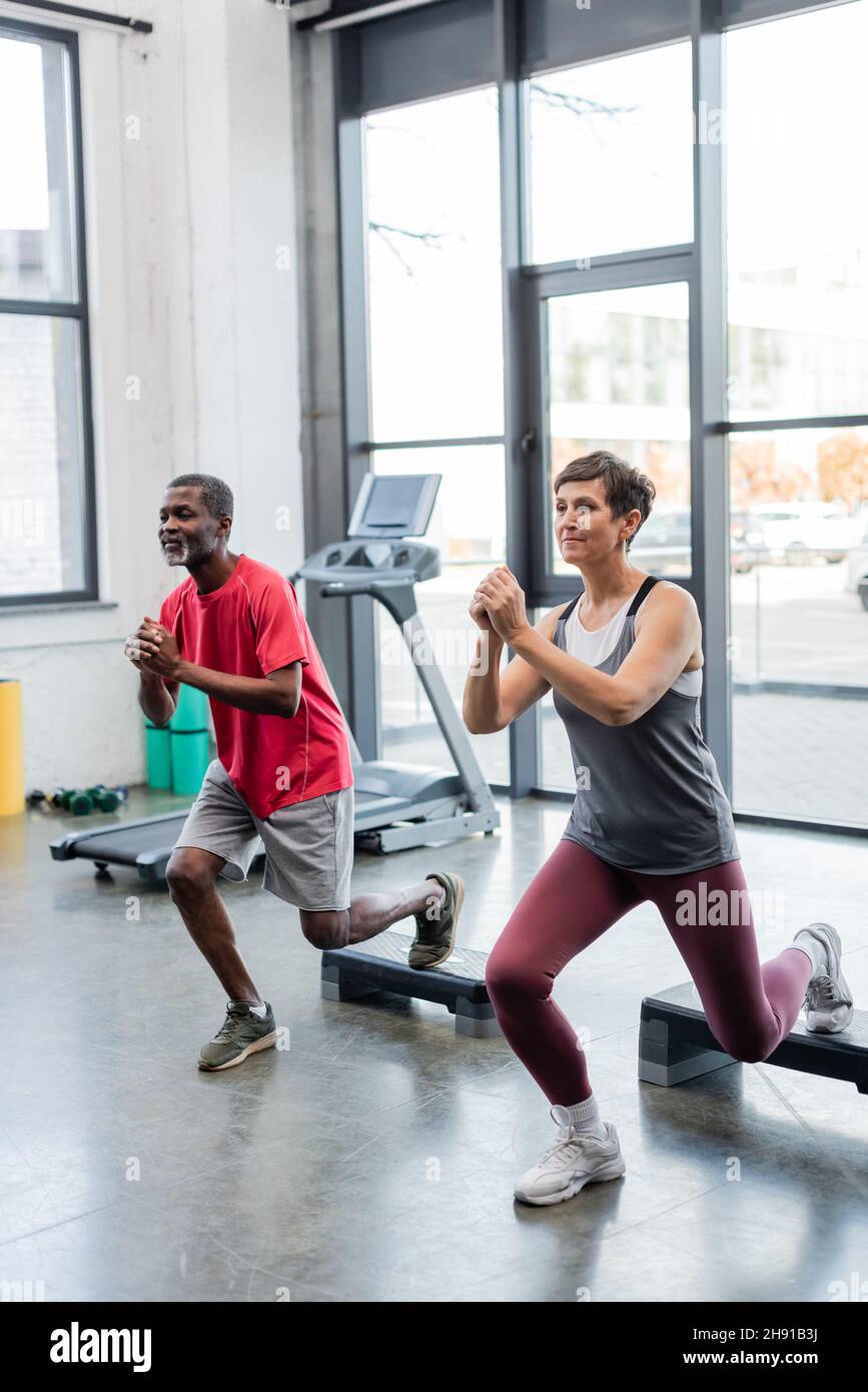 African american senior woman exercising hi-res stock photography and ...