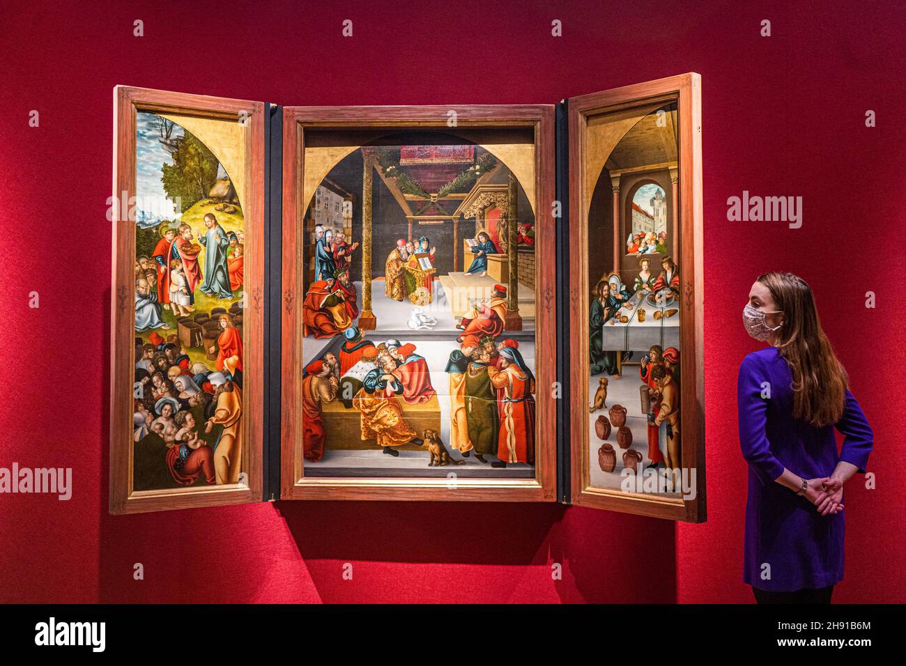 Giving alms painting hi-res stock photography and images - Alamy