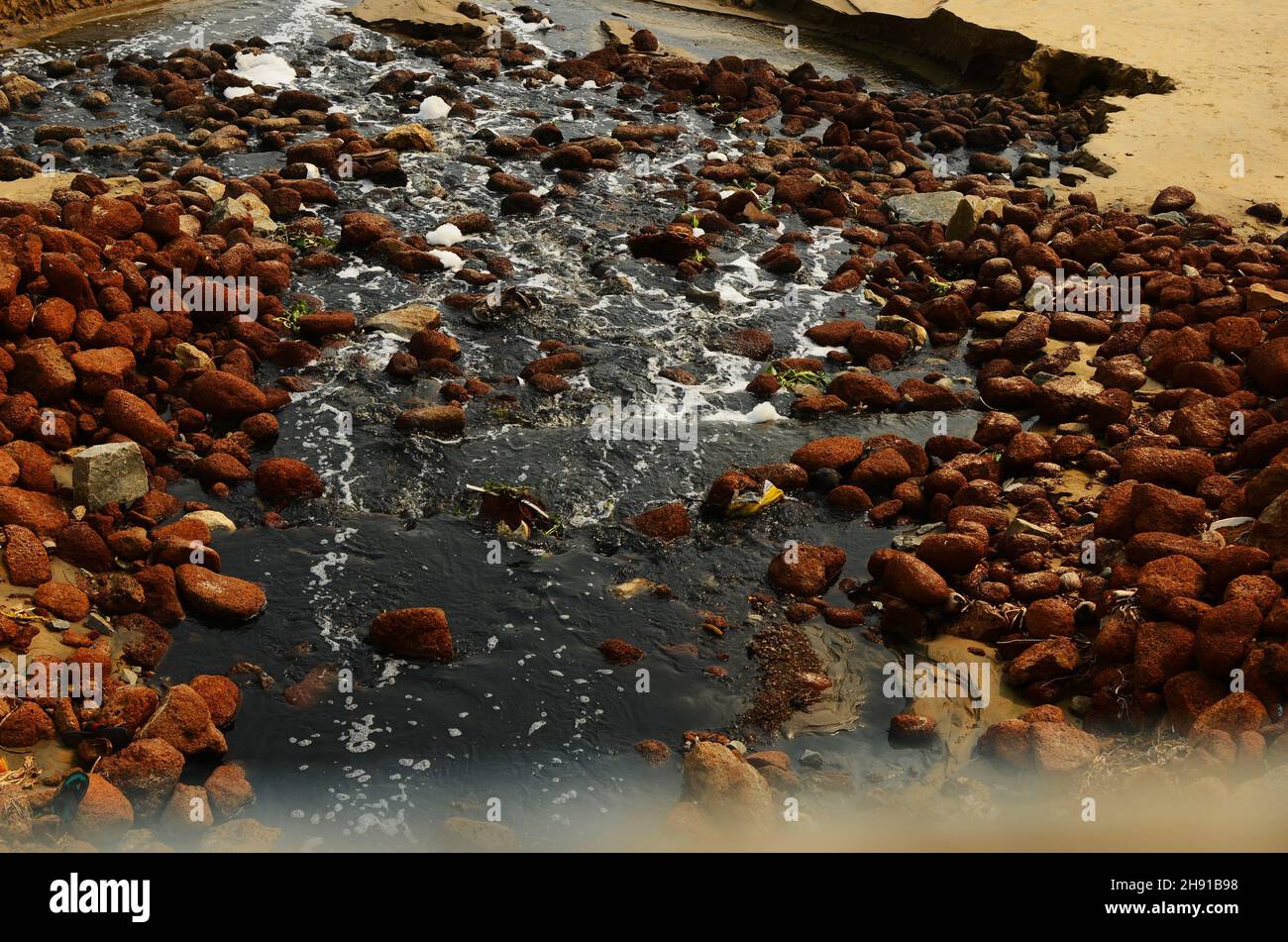 Trench drainage system hi-res stock photography and images - Alamy