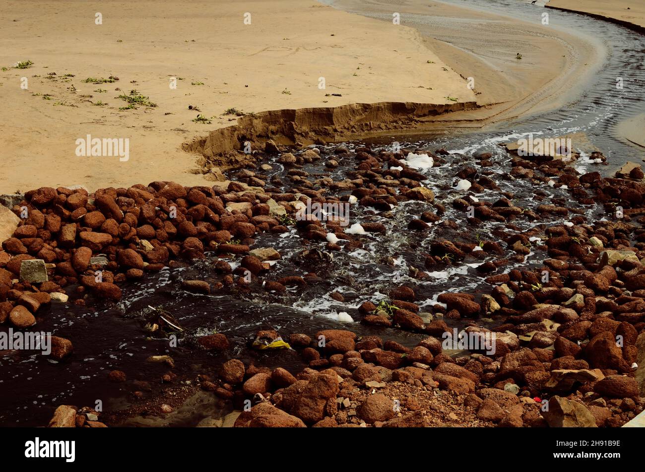 Trench drainage system hi-res stock photography and images - Alamy