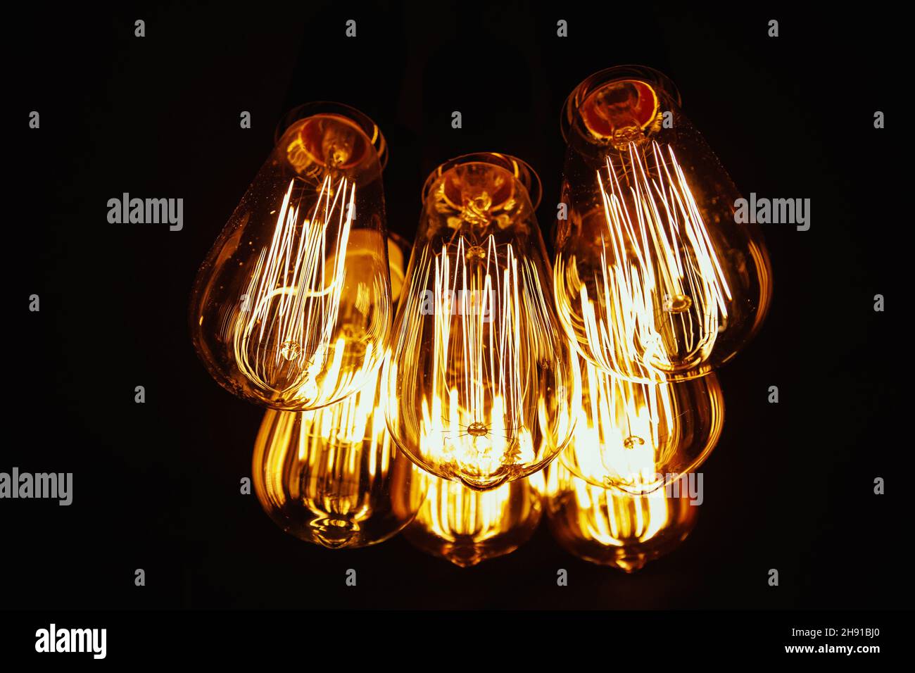 Inside filament light power heat hi-res stock photography and images ...