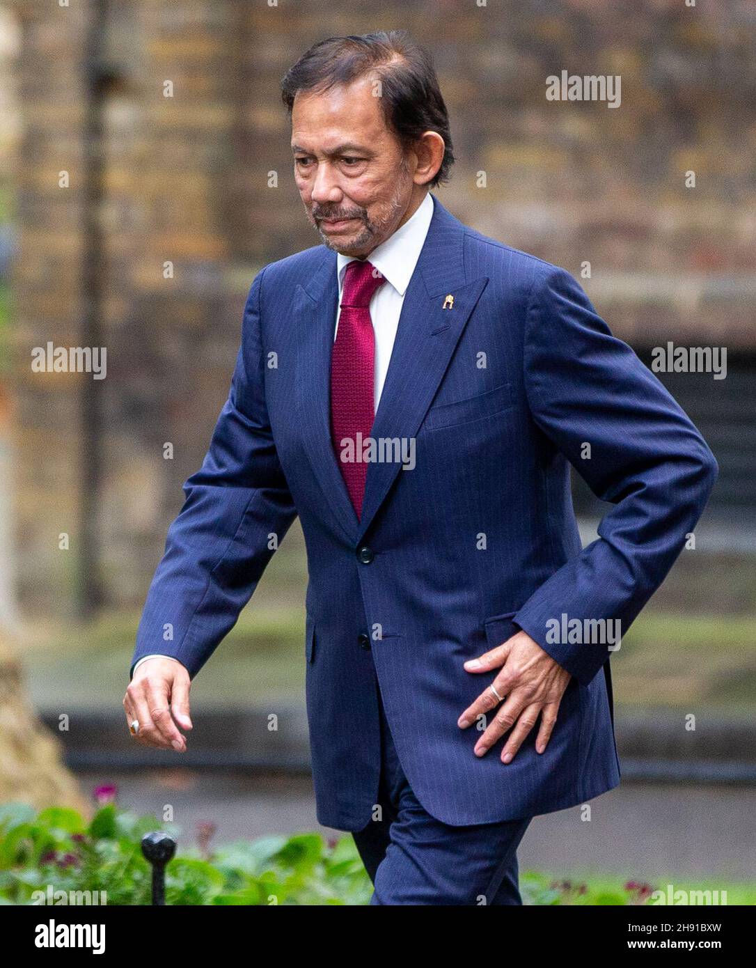 London, England, UK. 3rd Dec, 2021. Sultan of Brunei HASSANAL BOLKIAH ...