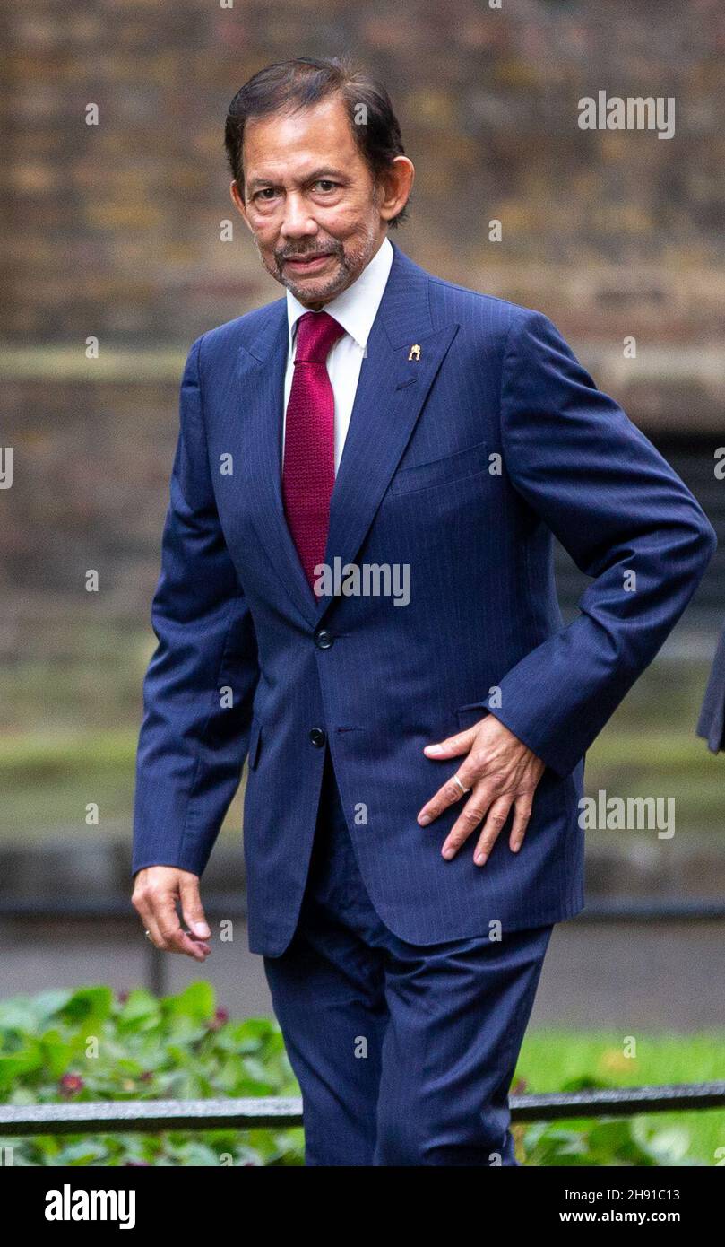 London, England, UK. 3rd Dec, 2021. Sultan of Brunei HASSANAL BOLKIAH ...