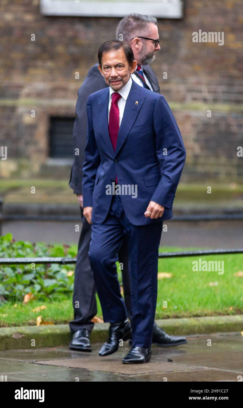 London, England, UK. 3rd Dec, 2021. Sultan of Brunei HASSANAL BOLKIAH ...