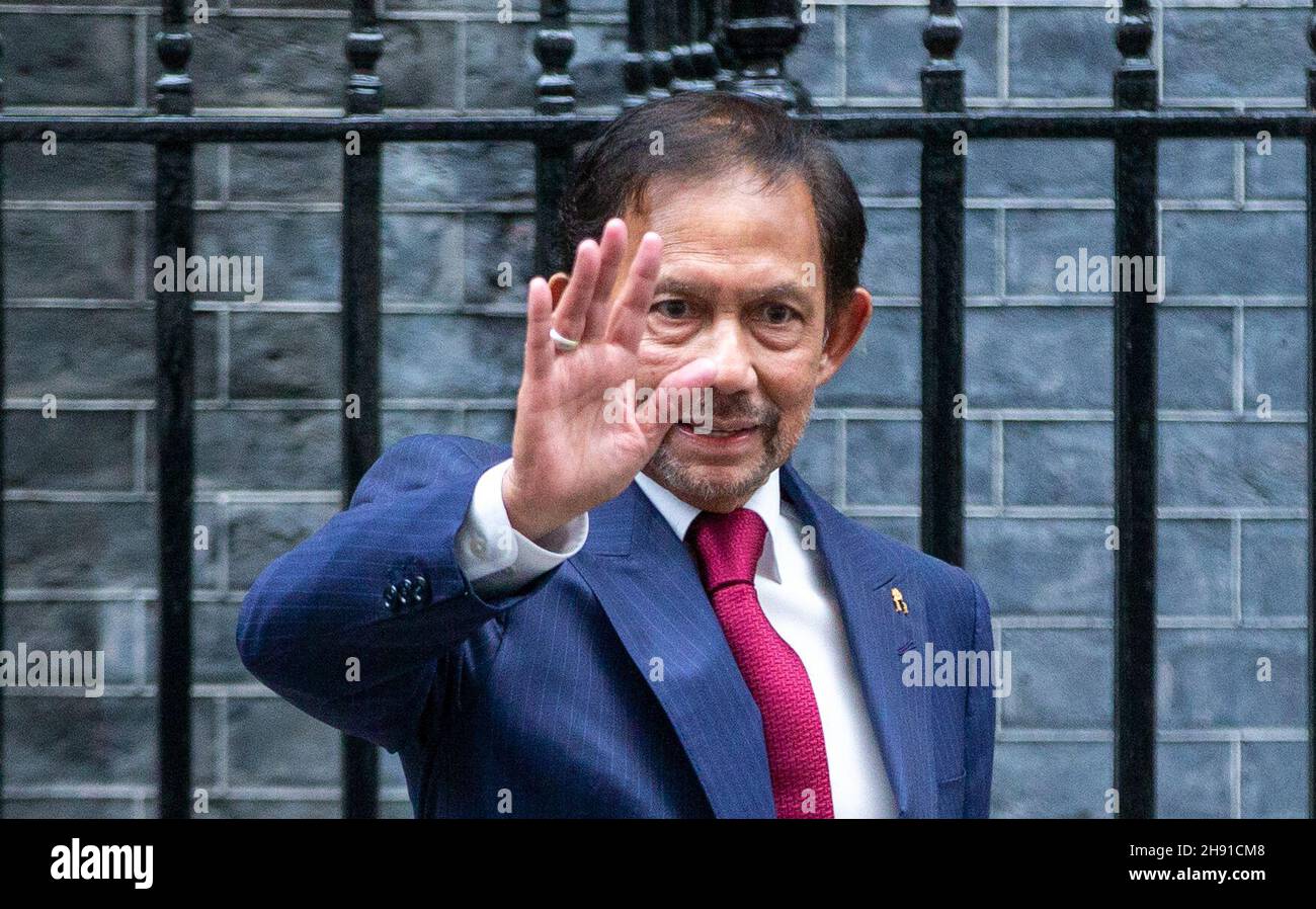 London, England, UK. 3rd Dec, 2021. Sultan of Brunei HASSANAL BOLKIAH ...