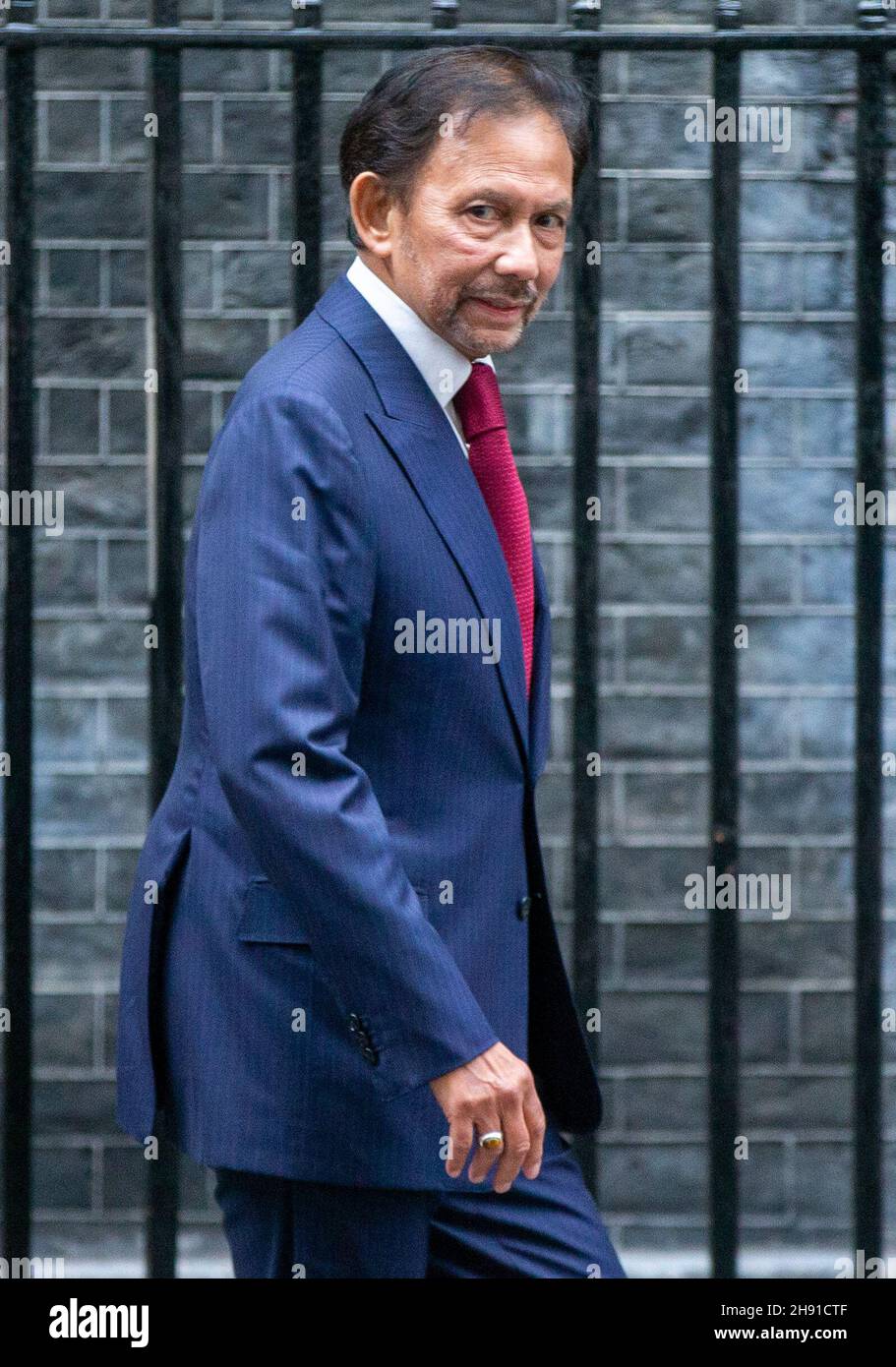 London, England, UK. 3rd Dec, 2021. Sultan of Brunei HASSANAL BOLKIAH ...