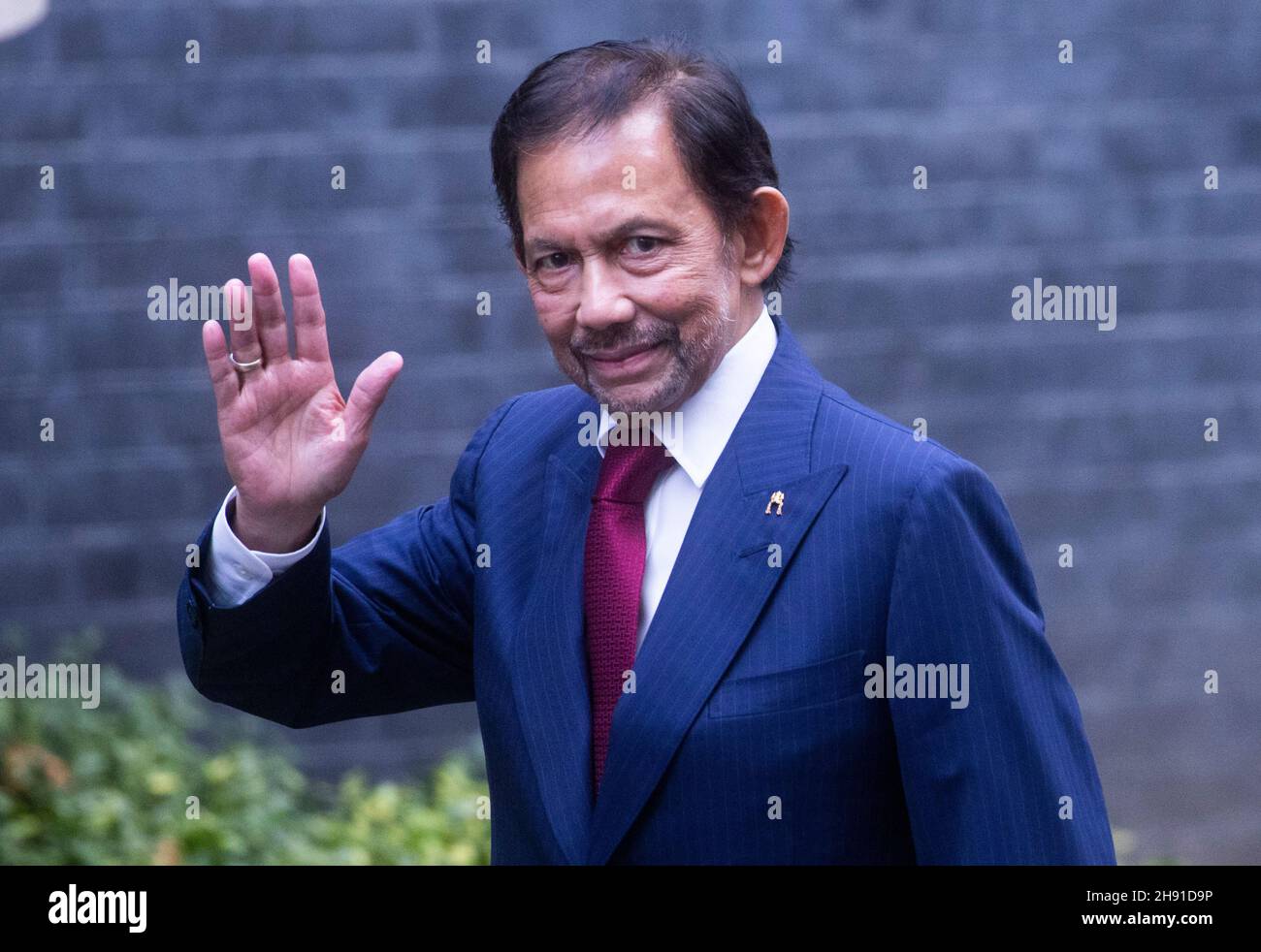 London, UK. 3rd Dec, 2021. The Sultan of Brunei, Hassanal Bolkiah ...
