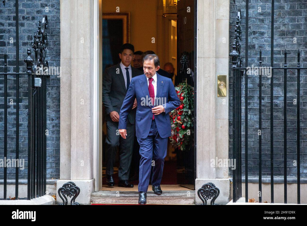 London, England, UK. 3rd Dec, 2021. Sultan of Brunei HASSANAL BOLKIAH ...