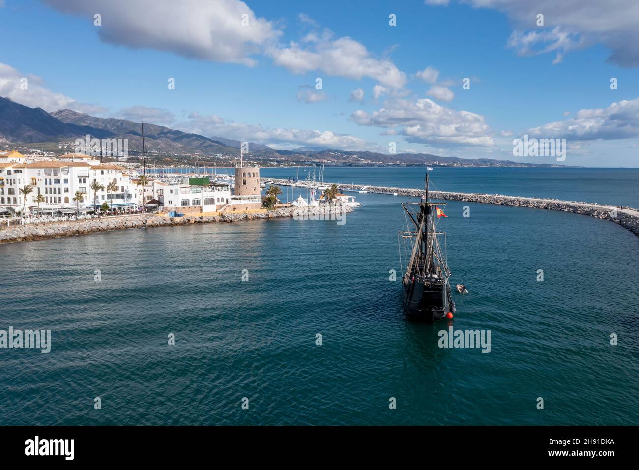 Marbella port hi-res stock photography and images - Alamy