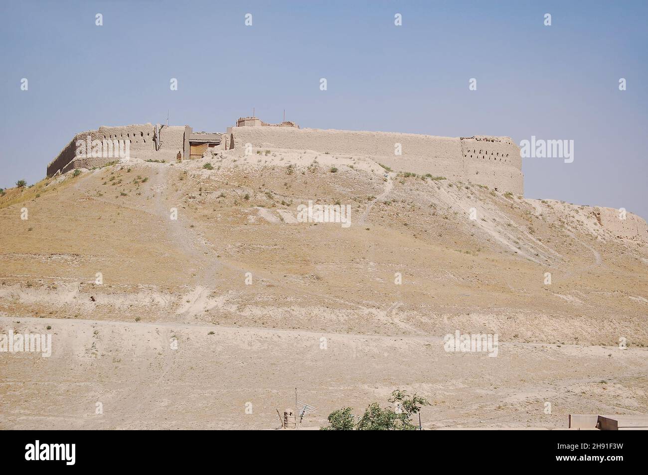 An old fortress in the capital of Afghanistan Kabul built on a hill ...