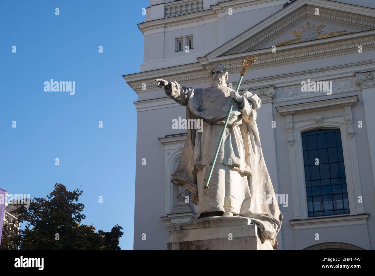 Statue of peter pazmany hi-res stock photography and images - Alamy