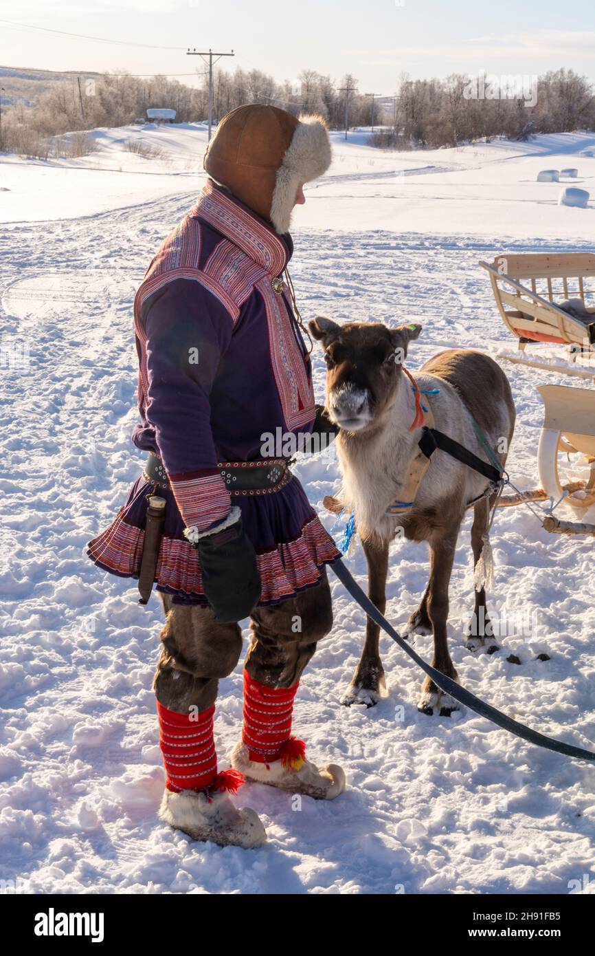 Sami people norway hi-res stock photography and images - Alamy