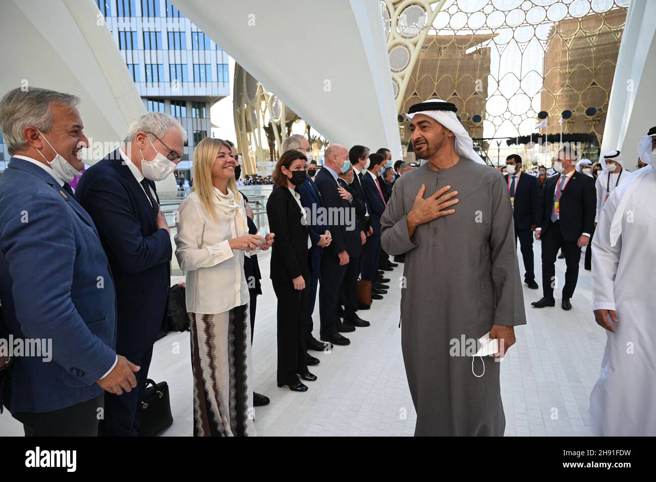 Abu Dhabi's Crown Prince Mohammed bin Zayed al-Nahyan (MBZ) visits the ...