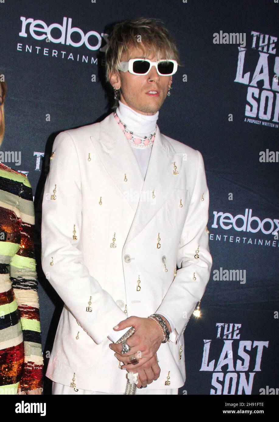 New York, NY, USA. 2nd Dec, 2021. Colson Baker at the Redbox ...