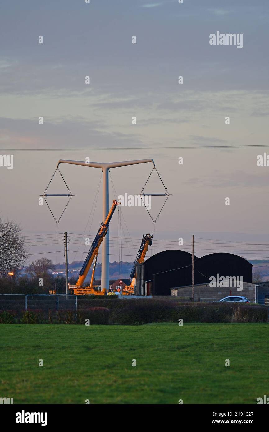 First t pylon in somerset hi-res stock photography and images - Alamy