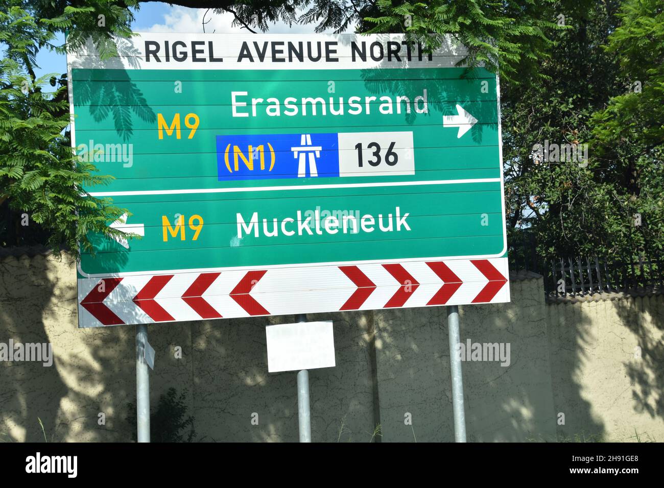 A street view in waterkloof heights an upscale residential area in ...