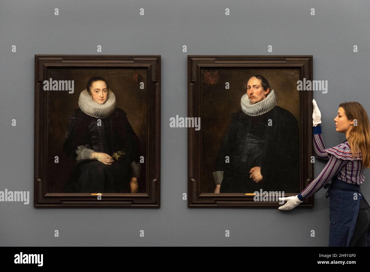 Van dyck de witte portrait sotheby's hi-res stock photography and ...