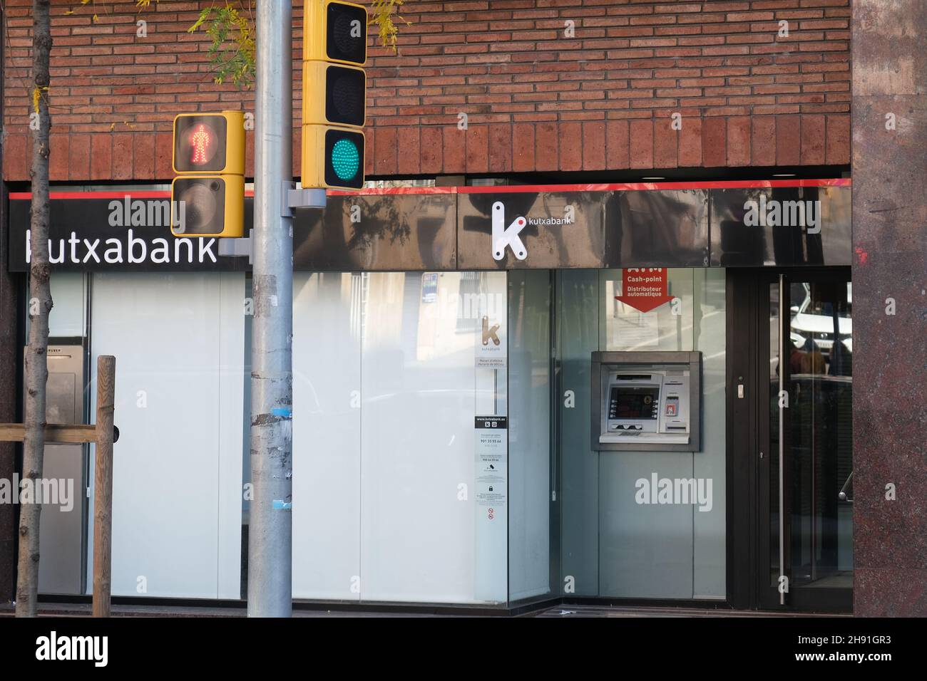 Kutxabank sign hi-res stock photography and images - Alamy