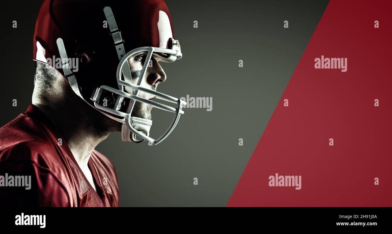 American football helmet side view hi-res stock photography and images ...