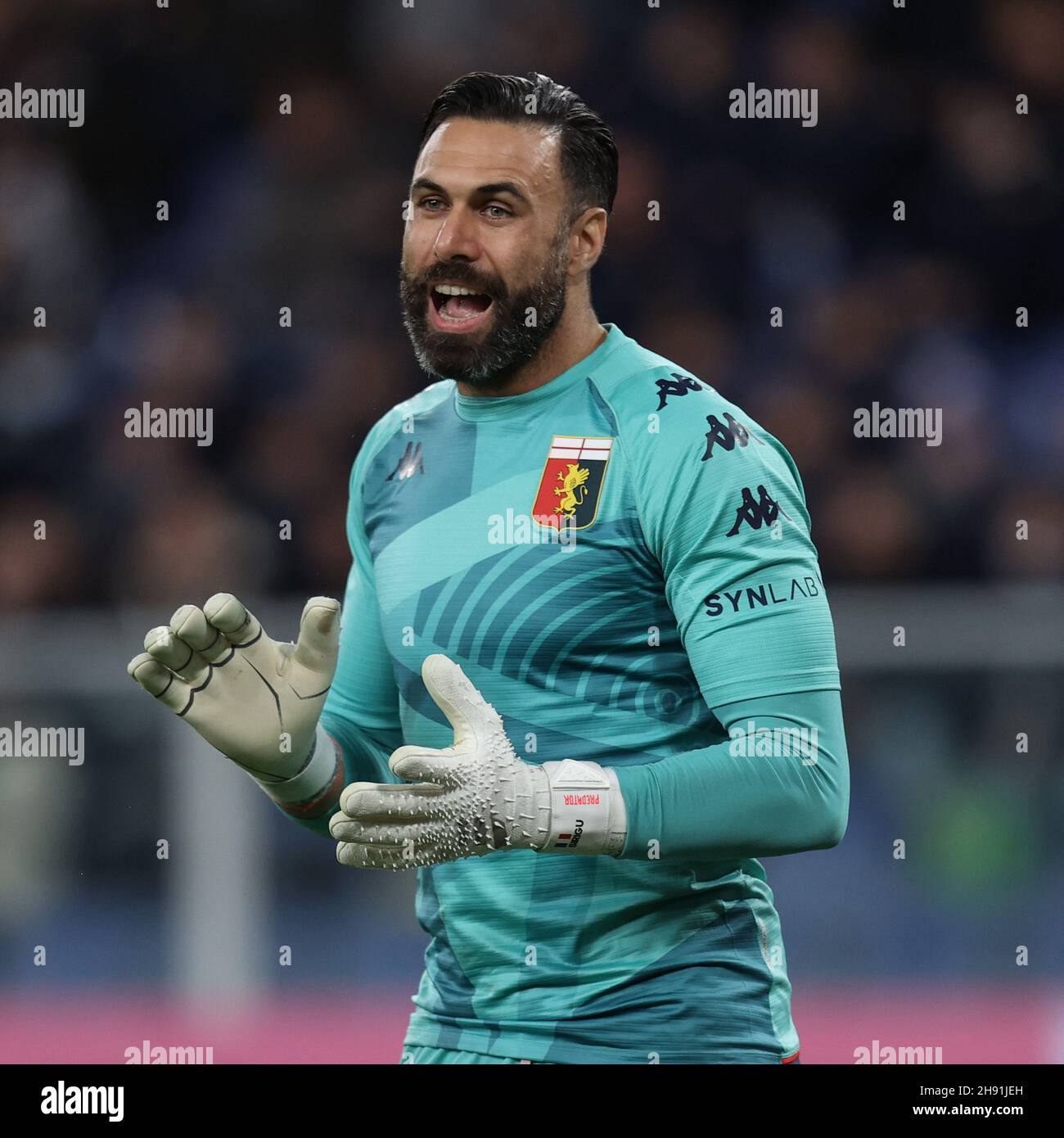 Luigi Ferraris stadium, Genova, Italy, December 01, 2021, Salvatore ...
