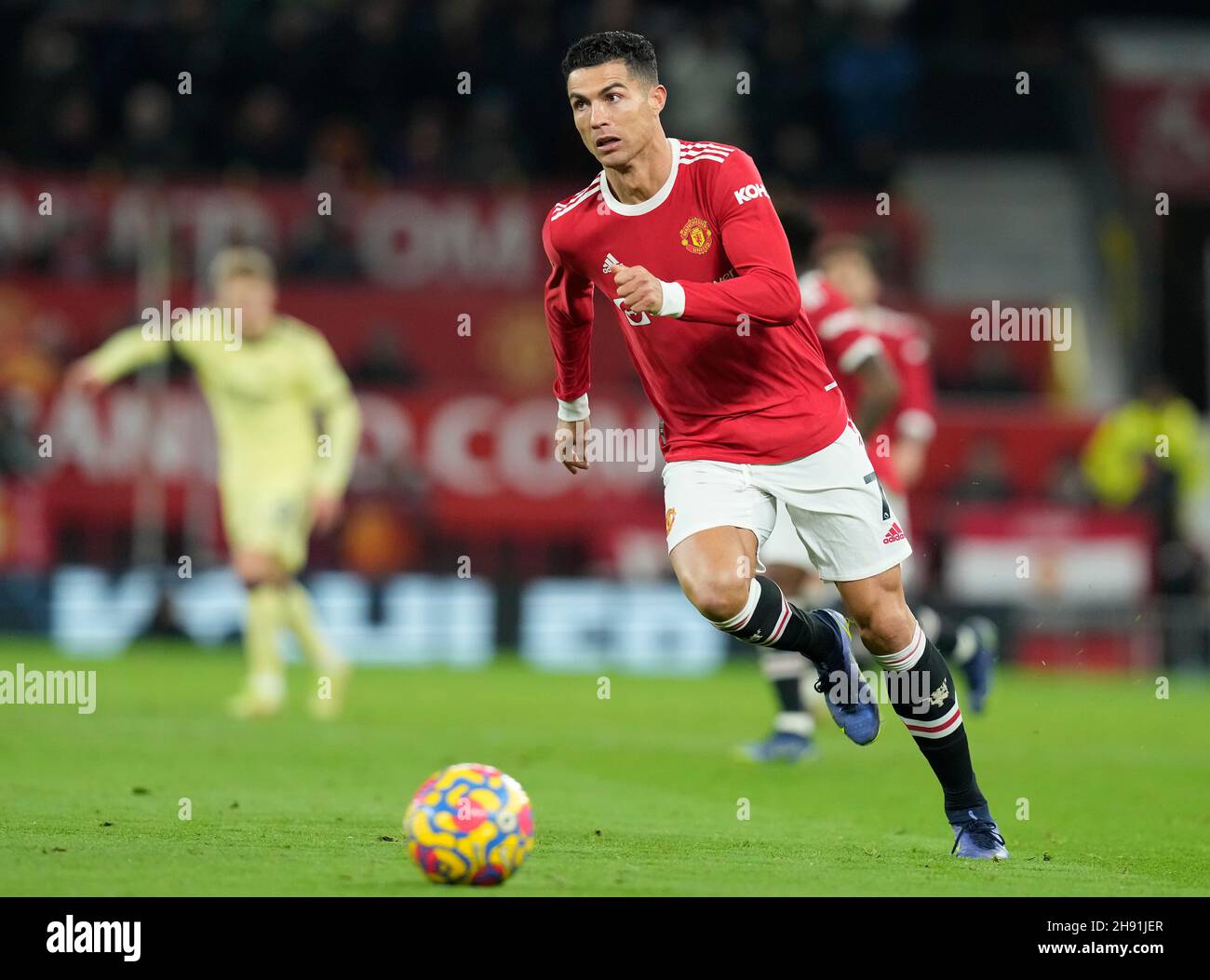 Cristiano ronaldo 2021 old trafford hi-res stock photography and images ...