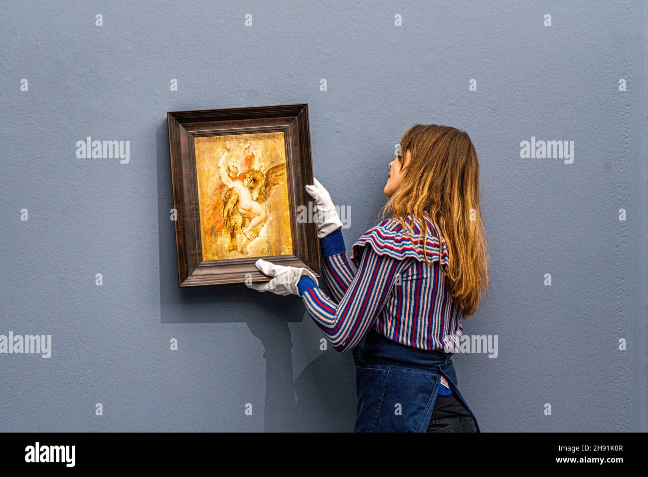 NEW BOND STREET LONDON,UK. 3 December 2021. SIR PETER PAUL RUBENS The ...