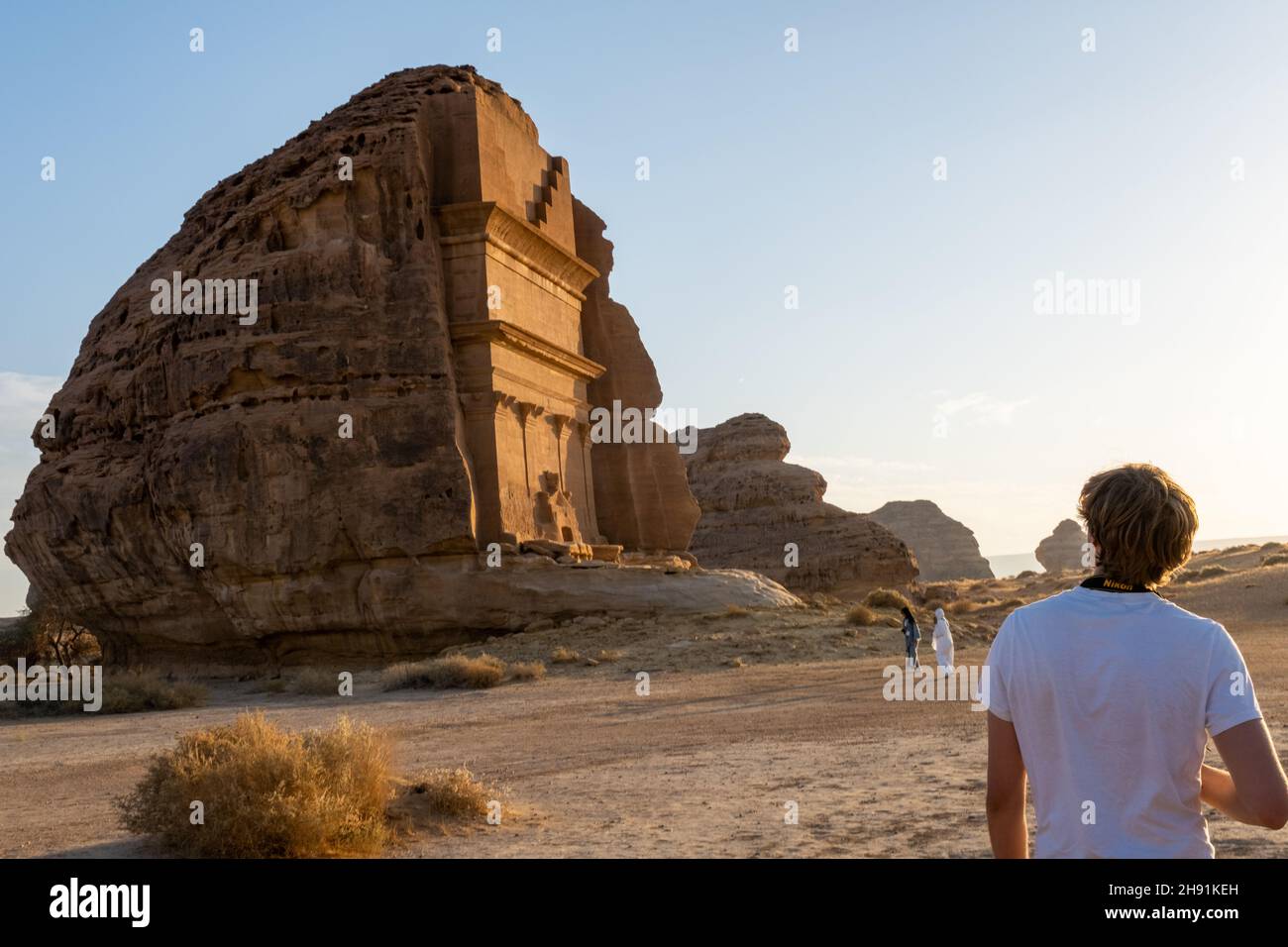 Qasr Al-Farid (The Lonely Castle Stock Photo - Alamy