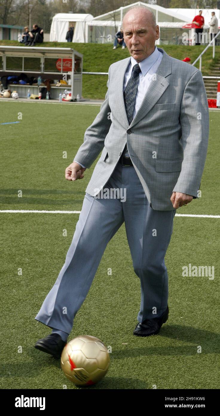 Berlin, Germany. 21st Apr, 2006. Football legend Horst Eckel from the ...