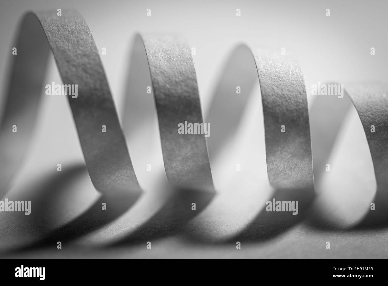 Curled up paper Black and White Stock Photos & Images - Alamy