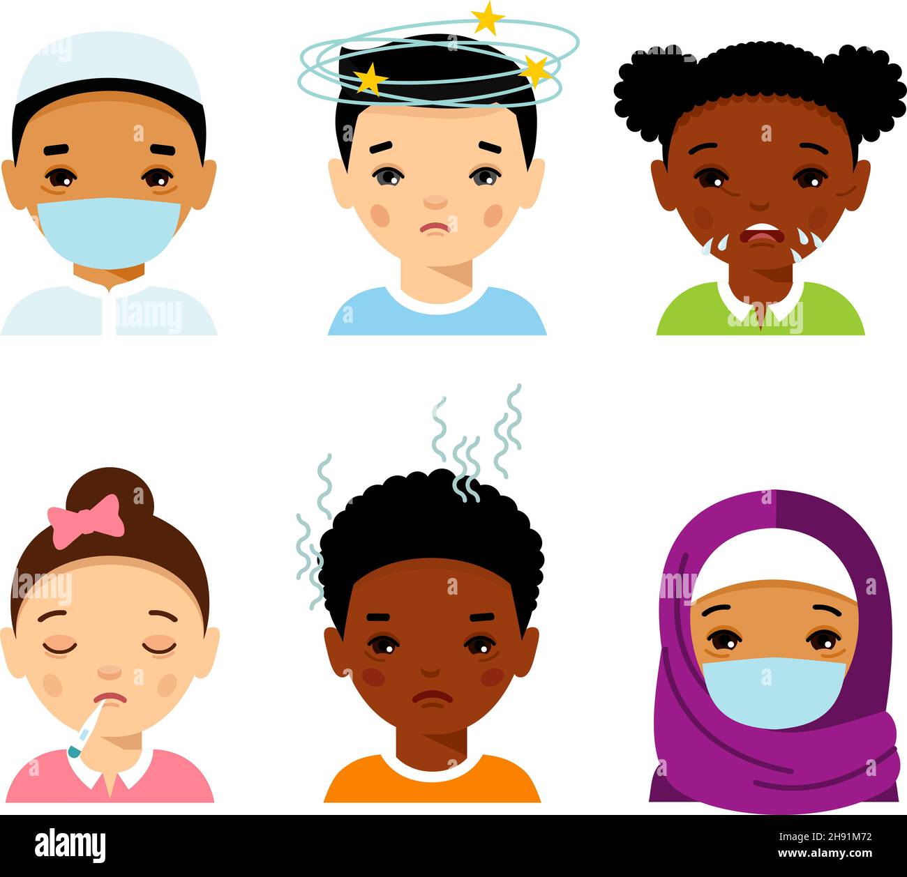 Women covid children Cut Out Stock Images & Pictures - Alamy